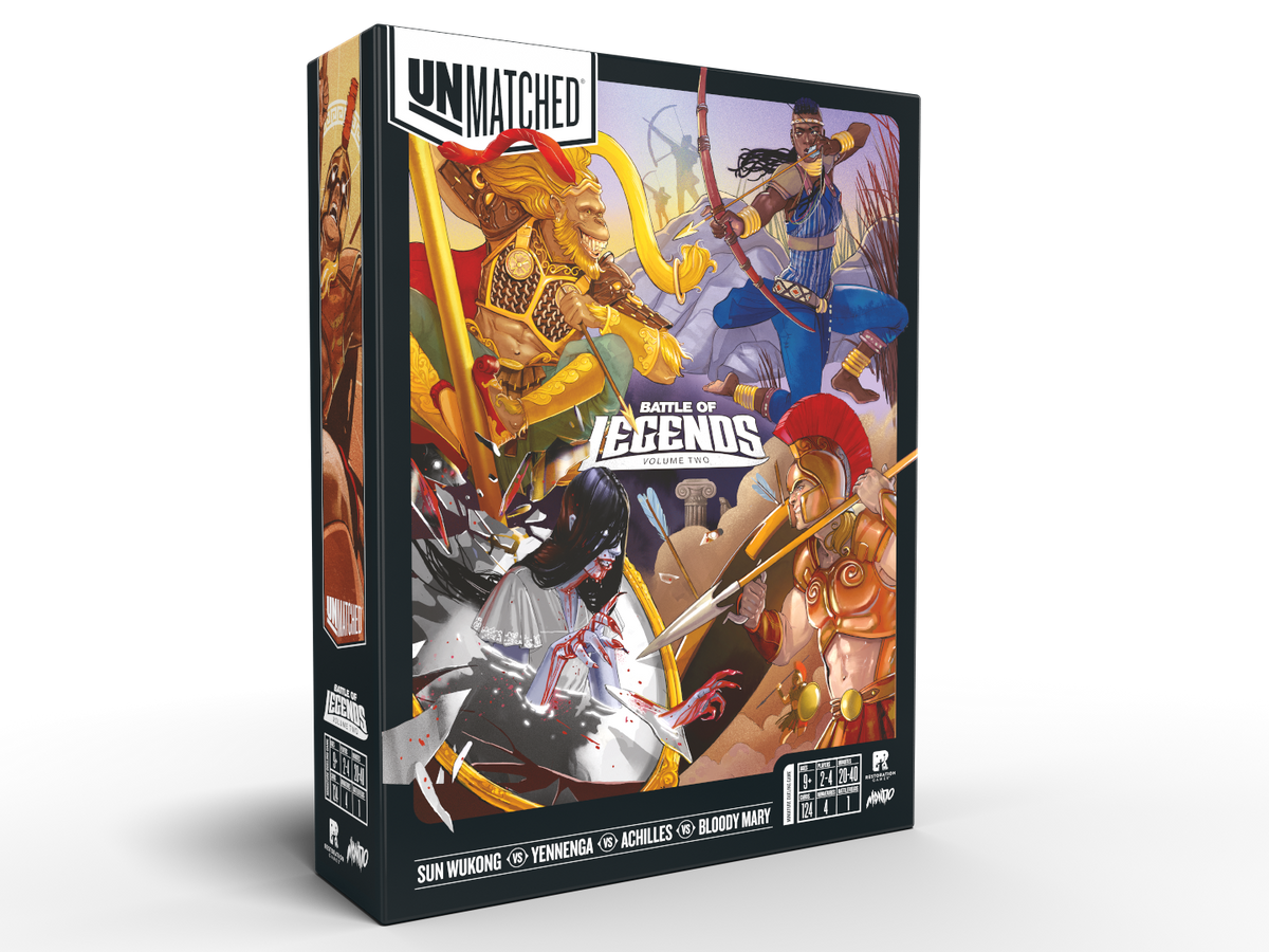 Unmatched: Battle of Legends Vol. 2 - Sun Wukong, Yennegas, Achilles ...