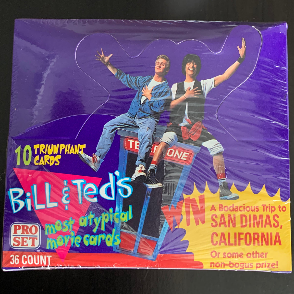 Bill and Ted’s most atypical movie cards Trading Card Box — Heroic ...